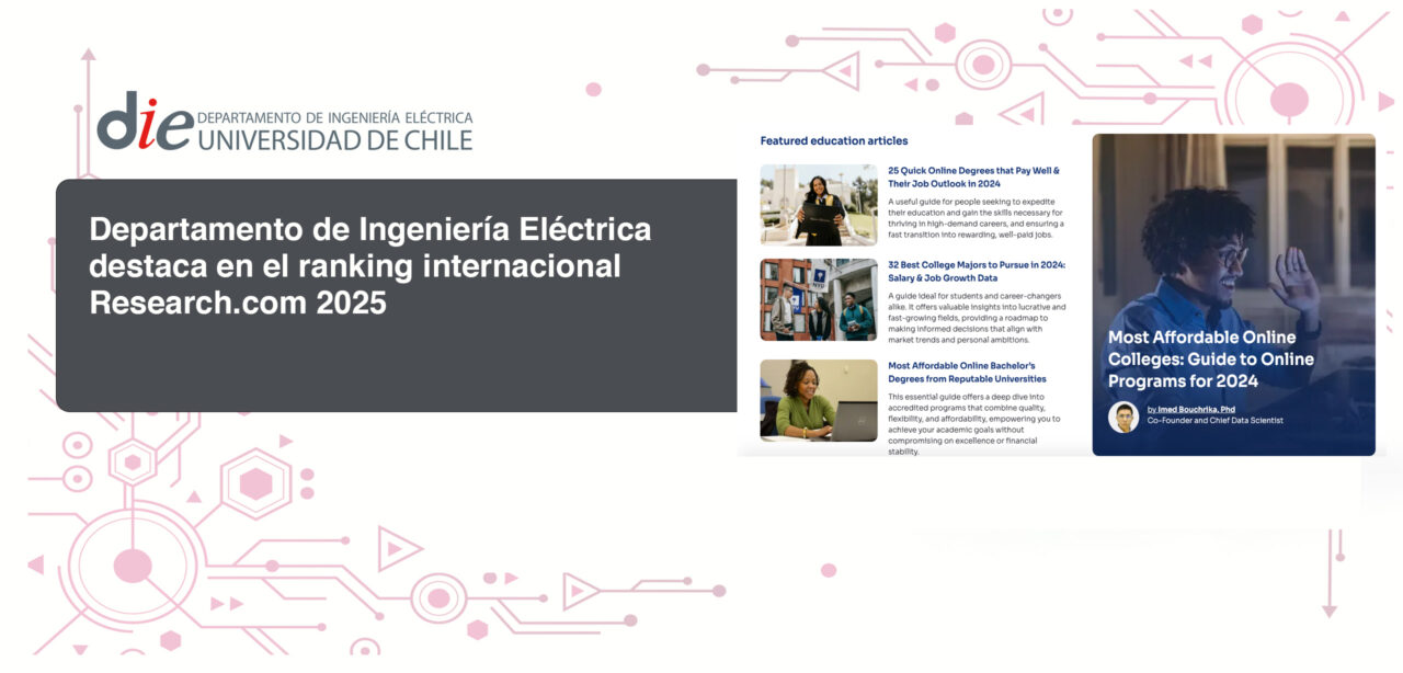 Inicio - DIE | Departamento de Ingeniería Eléctrica